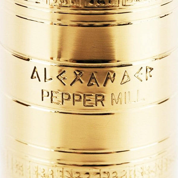 Brass Pepper Mill | Alexander Brass Pepper Mill - Handmade – The Greek ...