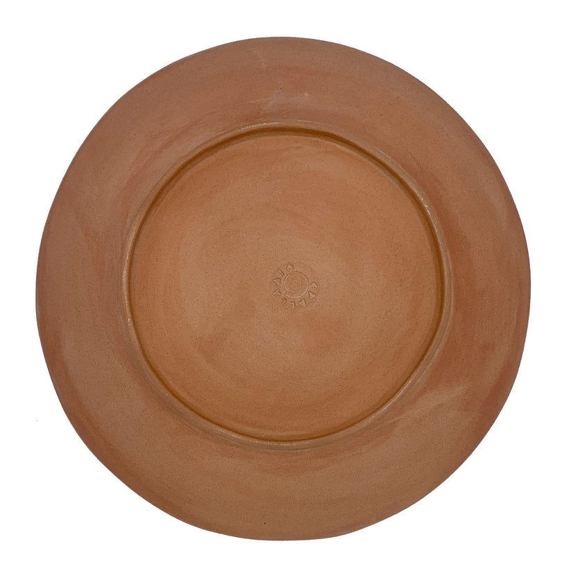 Handmade Ceramic Dinner Plate |Terracotta White Dinner Plate – The ...